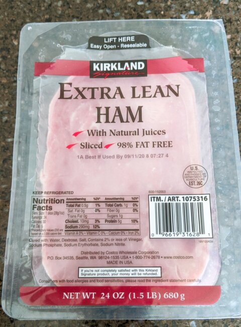 （COSTCO商品レビュー）少し厚めでふわふわした食感が癖になるハム！ – Kirkland Signature EXTRA LEAN HAM ...