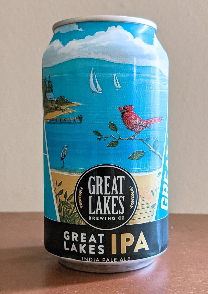 【ビール】GREAT LAKES BREWING CO – GREAT LAKES IPA | アメリカの田舎で暮らすということ