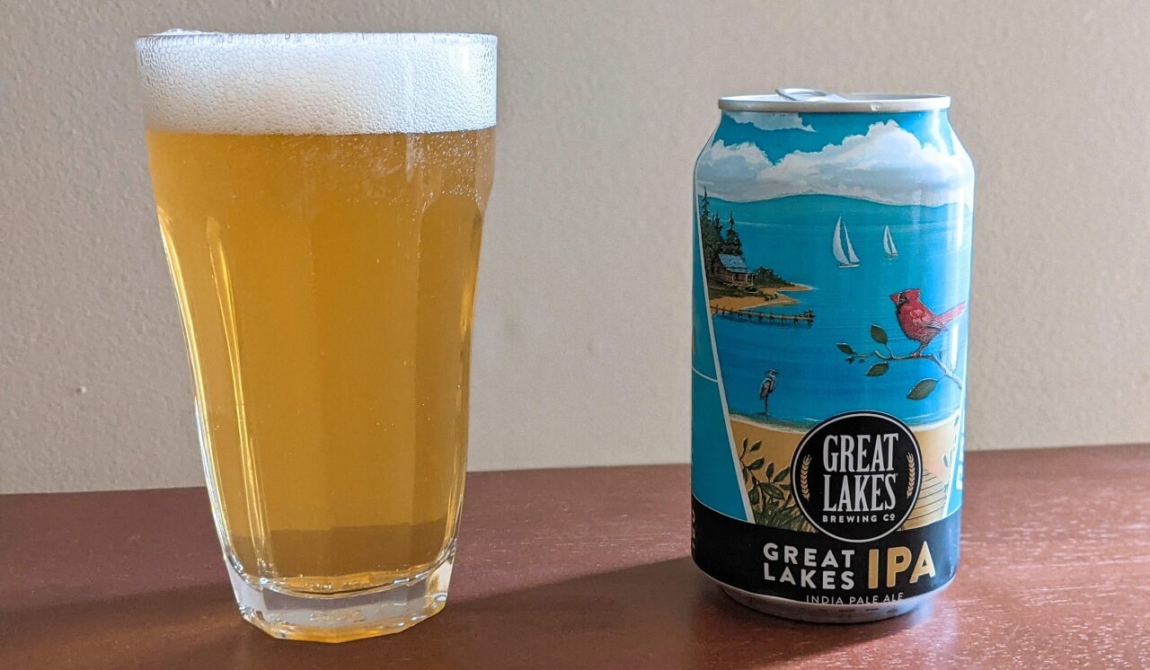【ビール】GREAT LAKES BREWING CO – GREAT LAKES IPA | アメリカの田舎で暮らすということ