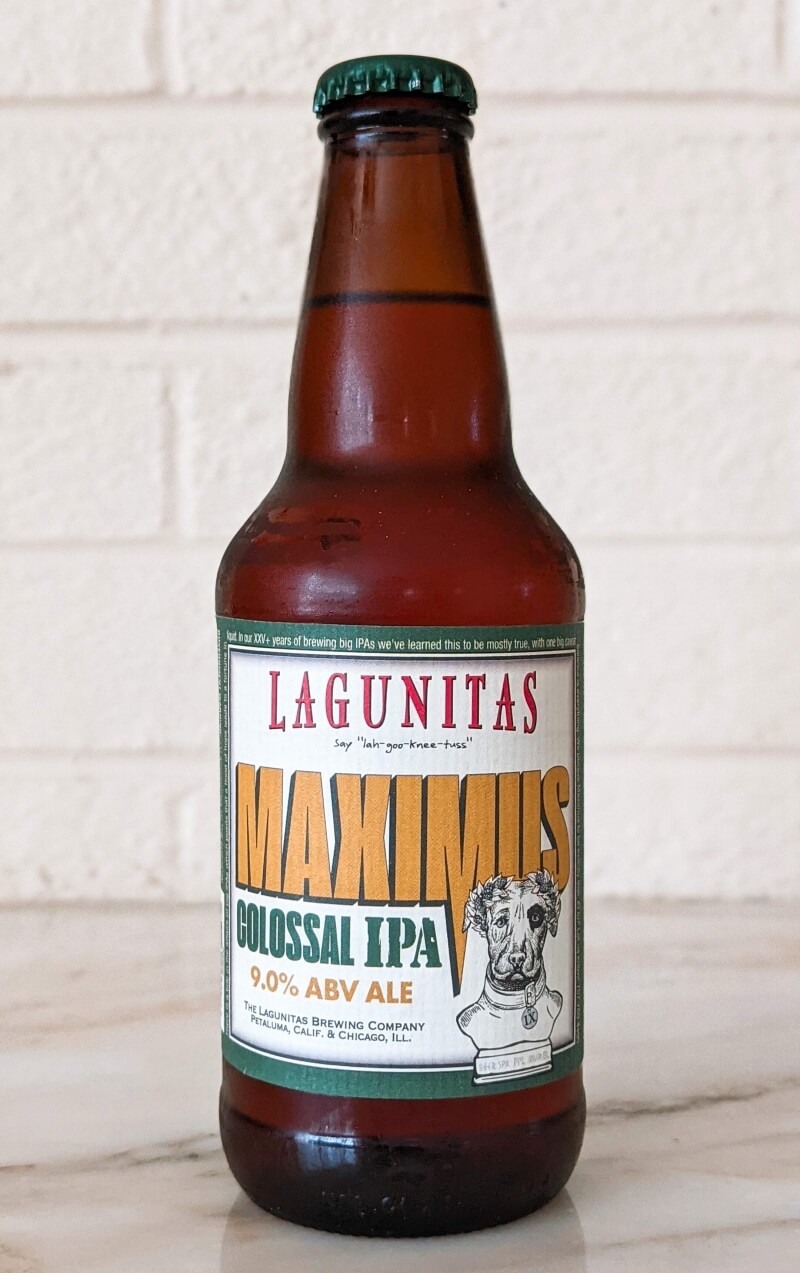 【ビール】LAGUNITAS BREWING CO – MAXIMUS COROSSAL IPA | アメリカの田舎で暮らすということ
