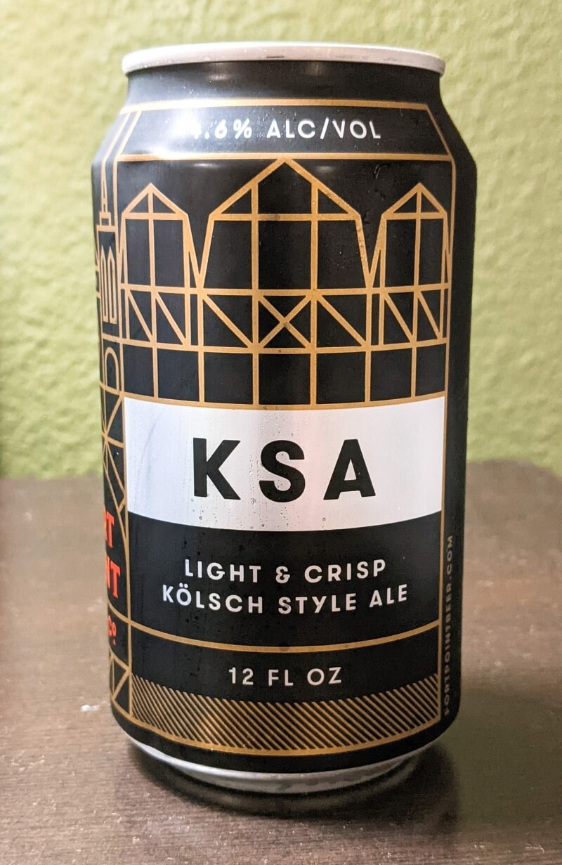 【ビール】FORT POINT BEER CO. – KSA LIGHT & CRISP KÖLSCH STYLE ALE | アメリカの田舎 ...